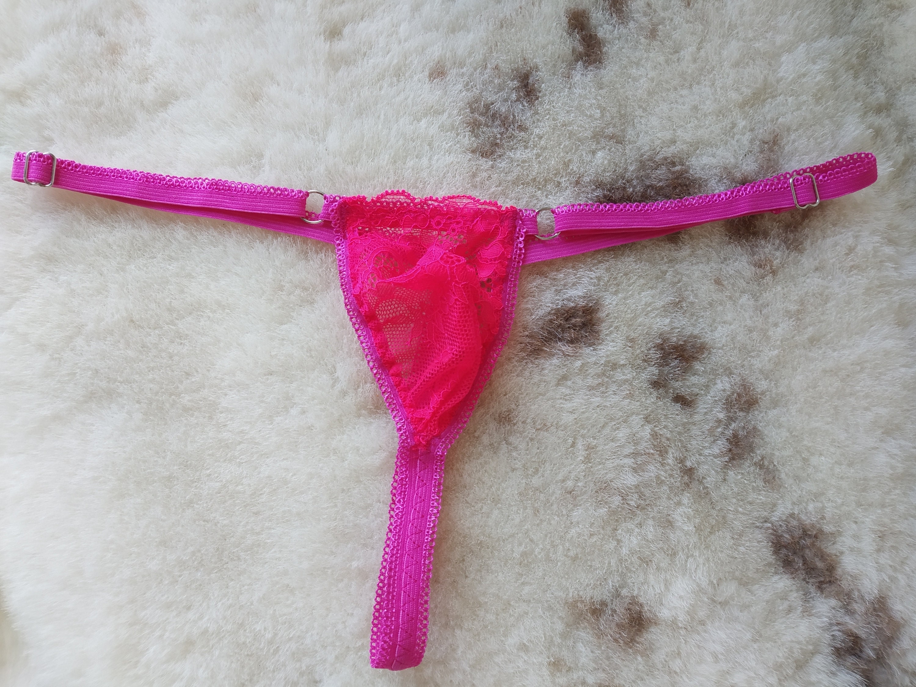 Micro g string Men's Lace Micro G String Sexy Male | Etsy