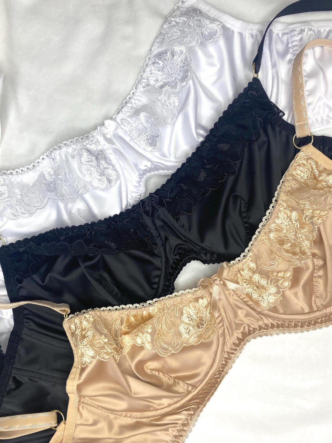 Sissy Satin Bra for Men: AA Cup, Underwire, Plus Sizes - Etsy