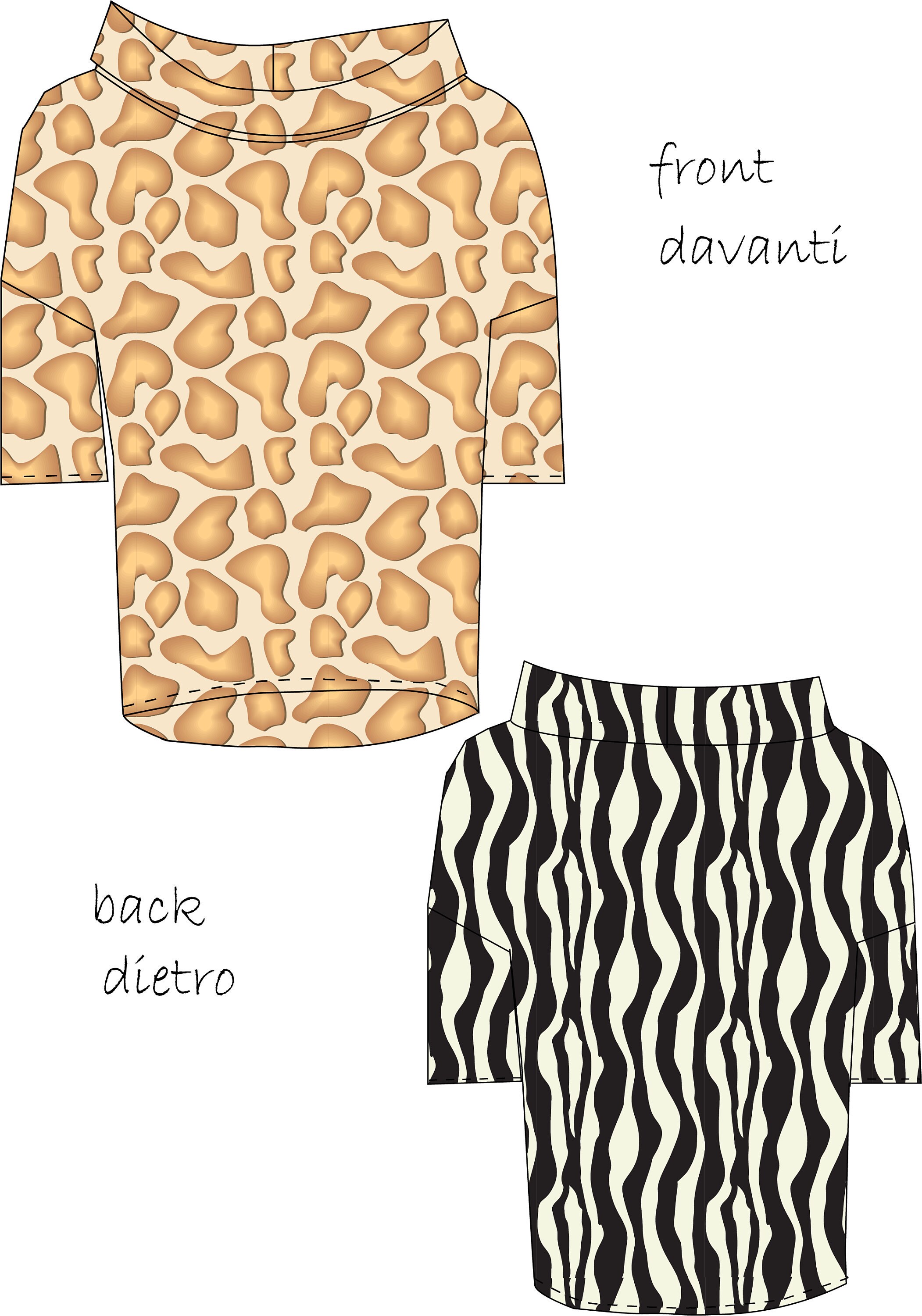 Womens Sewing Pattern -clothing Modern Sewing Patterns - PDF Patterns ...