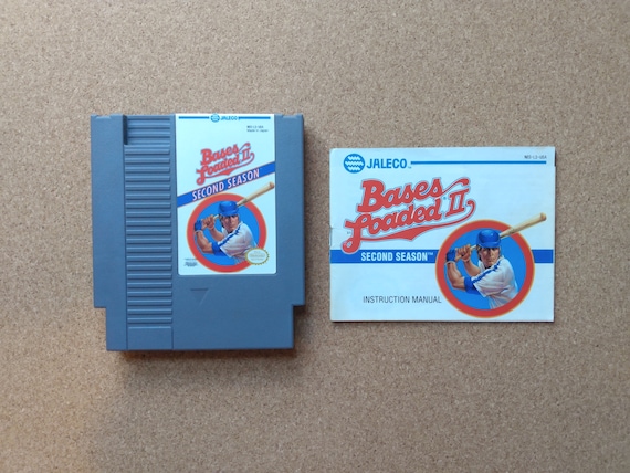 Authentic Nintendo NES Bases Loaded II Second Season Video - Etsy