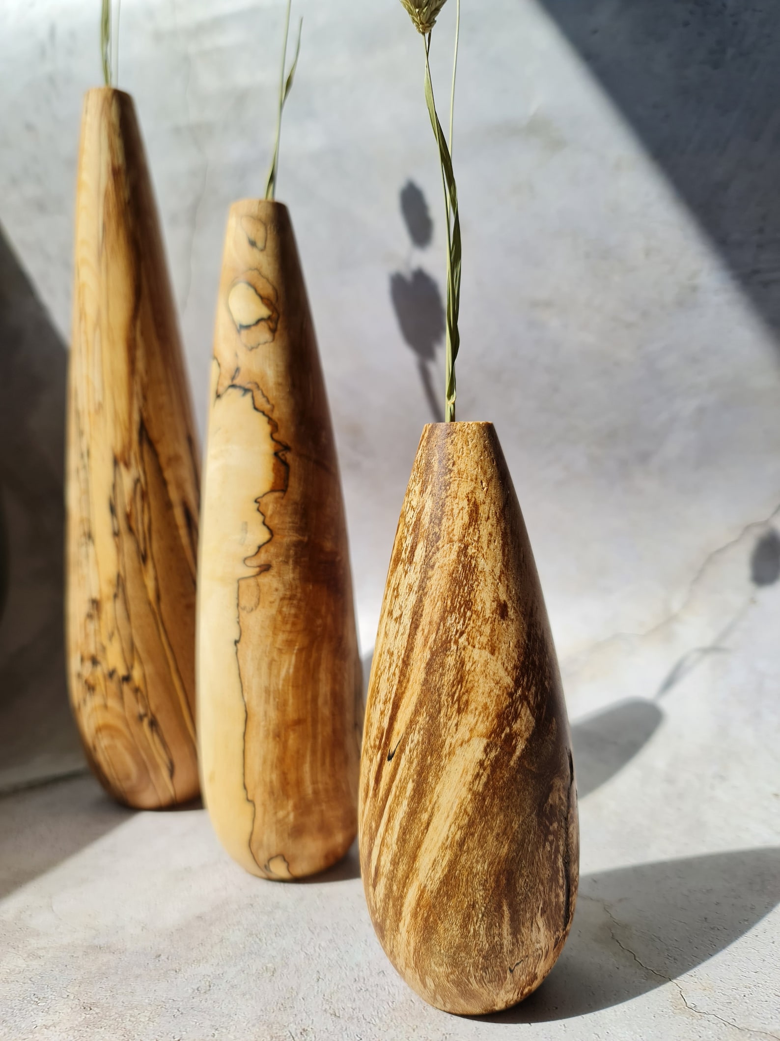 Dried Flower Vases Set of 3 - Etsy