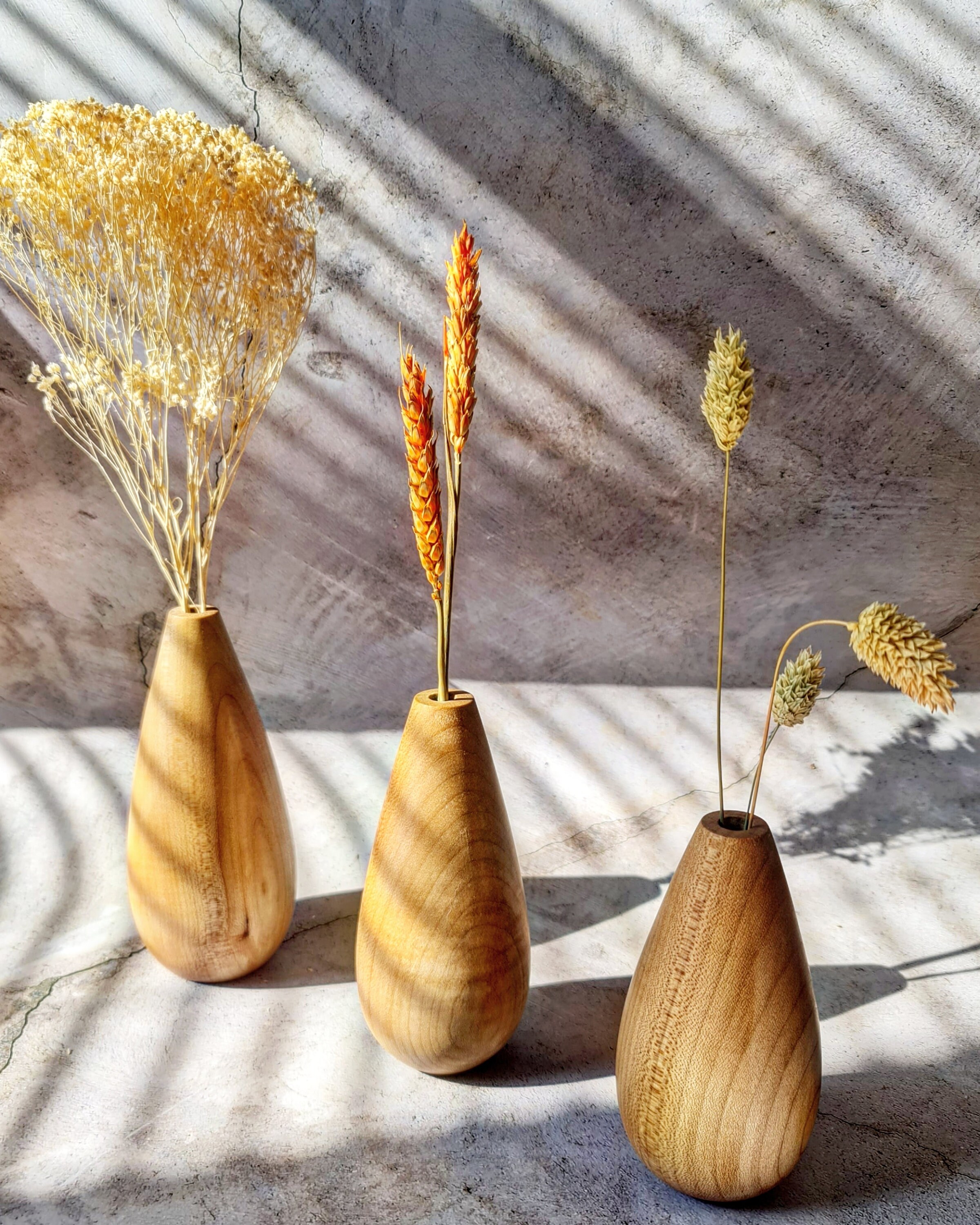 Dried Flower Vases Set of 3 - Etsy