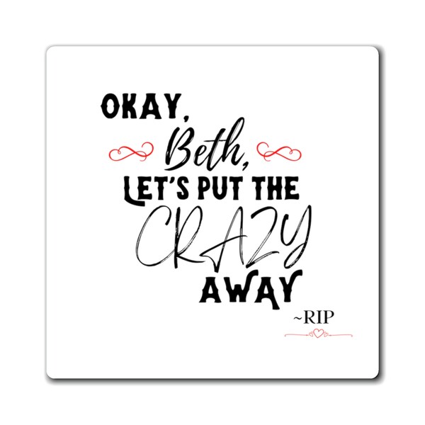 Let Put the Crazy Away Rip - Etsy