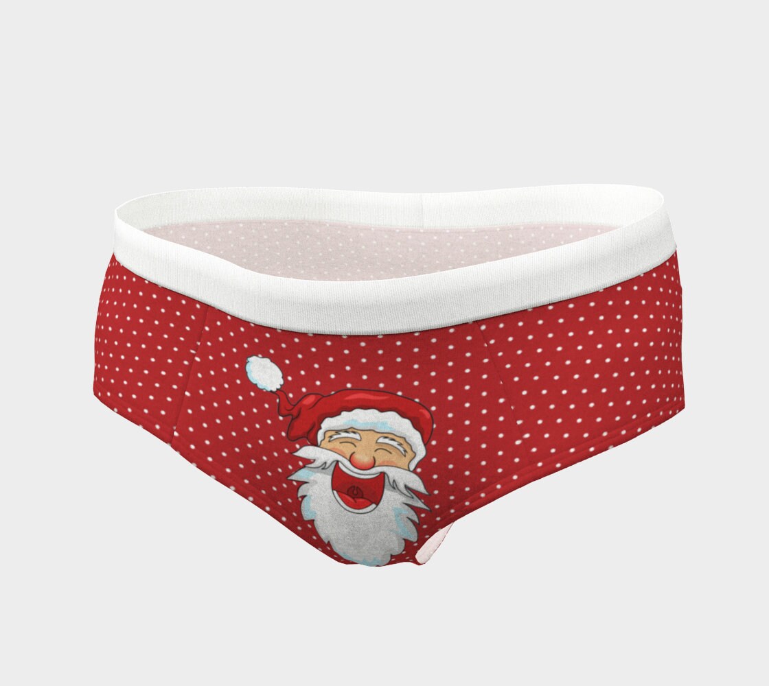 Santa Ho Ho Ho Christmas Underwear Briefs Panties - Etsy