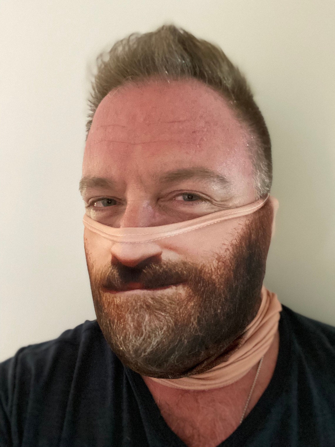 Neck Gaiter for Men or Women Beard Washable Face Mask Facemask Neck ...