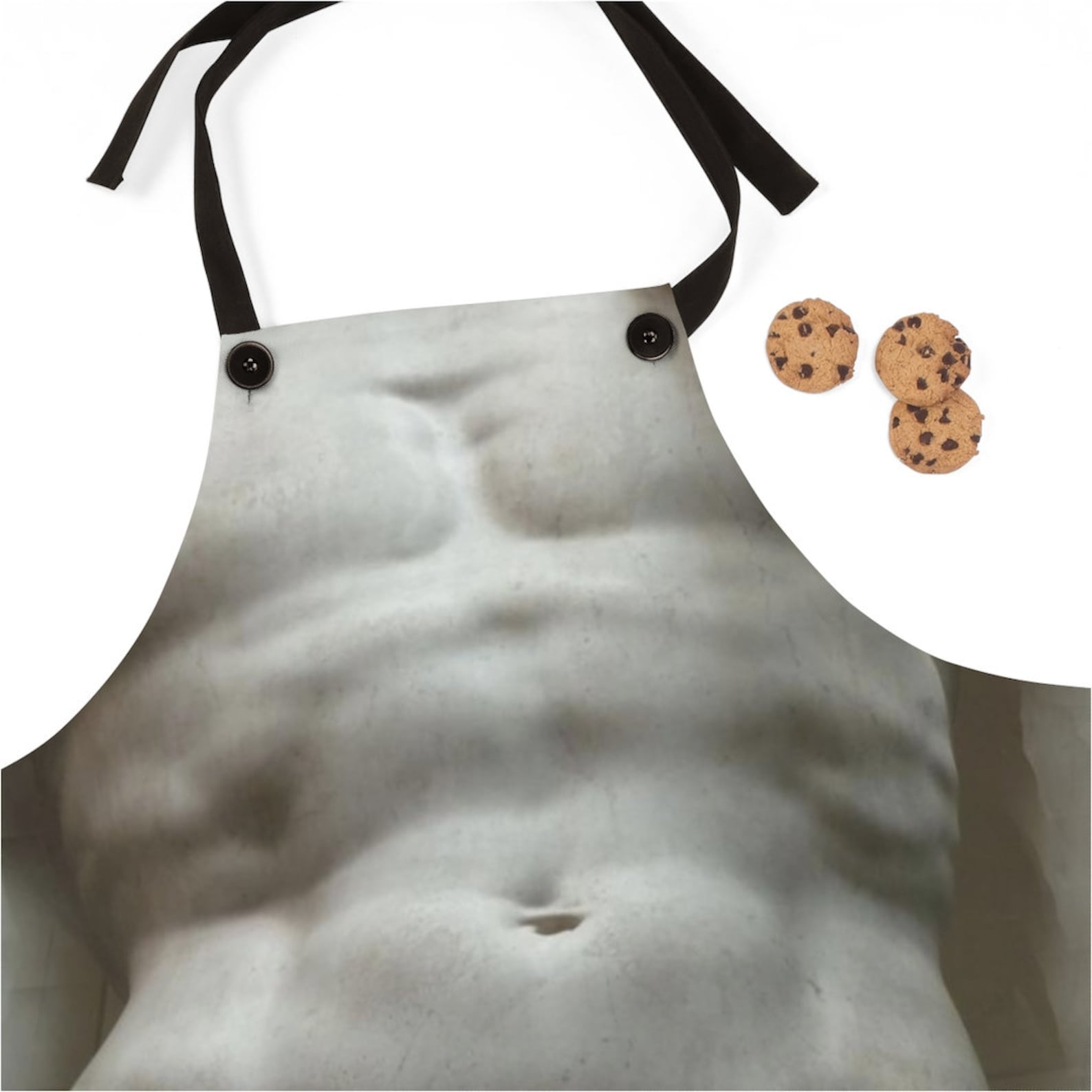 Bid David Michelangelo Apron Art Funny Gift Comedy Cooking Cook Kitchen ...