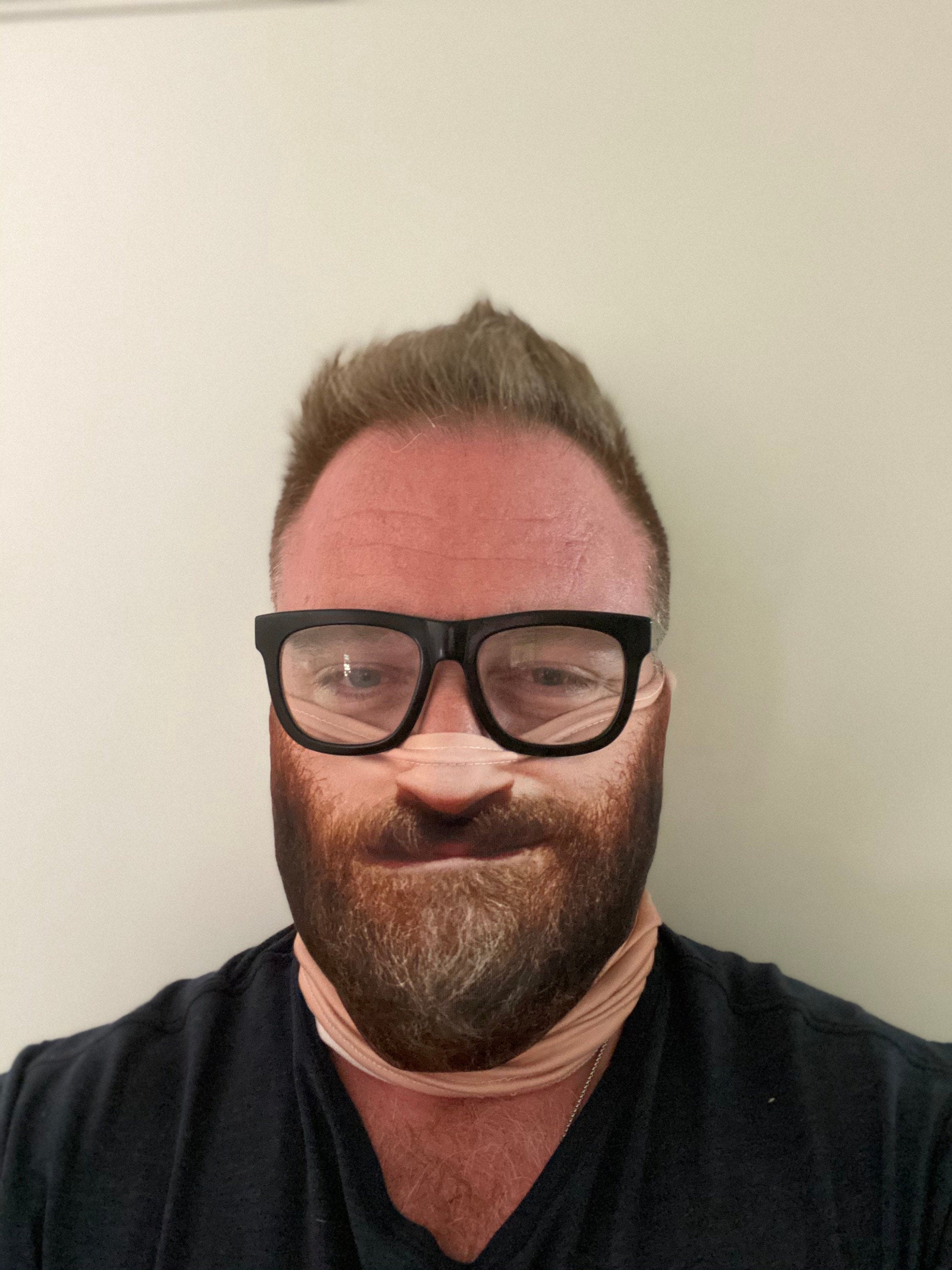 Neck Gaiter for Men or Women Beard Washable Face Mask Facemask Neck ...