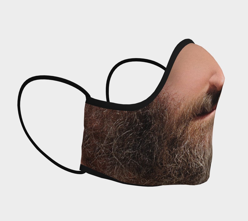 Full Beard Mask for Men or Women Beard Washable Face Mask - Etsy