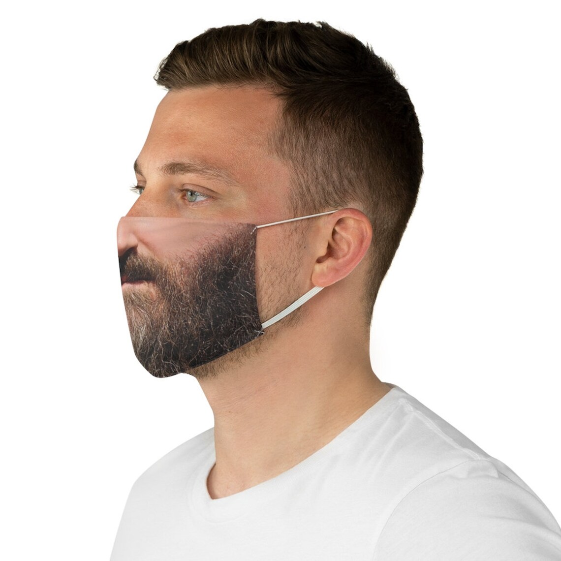 Full Beard Mask voor mannen of vrouwen Baard washable face | Etsy