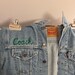 Custom Cheer Denim Jacket - Etsy