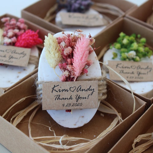 Handmade Soap Wedding Favors For Guests Bridal Shower Soap Etsy