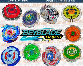Beyblade Svg | Etsy