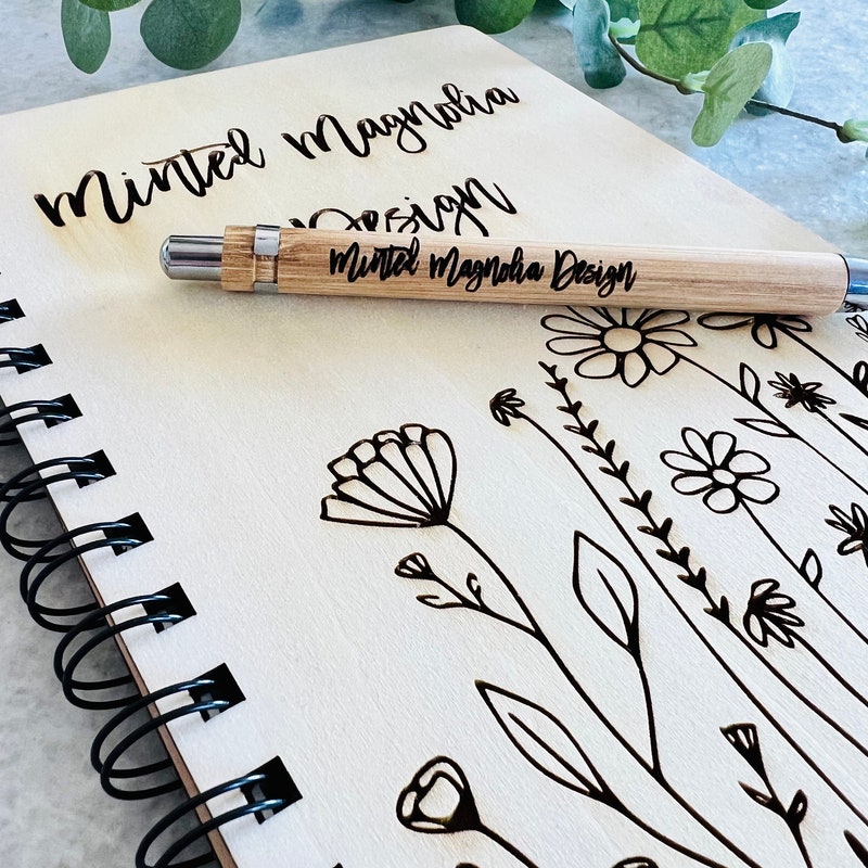 Wood Journal - Etsy