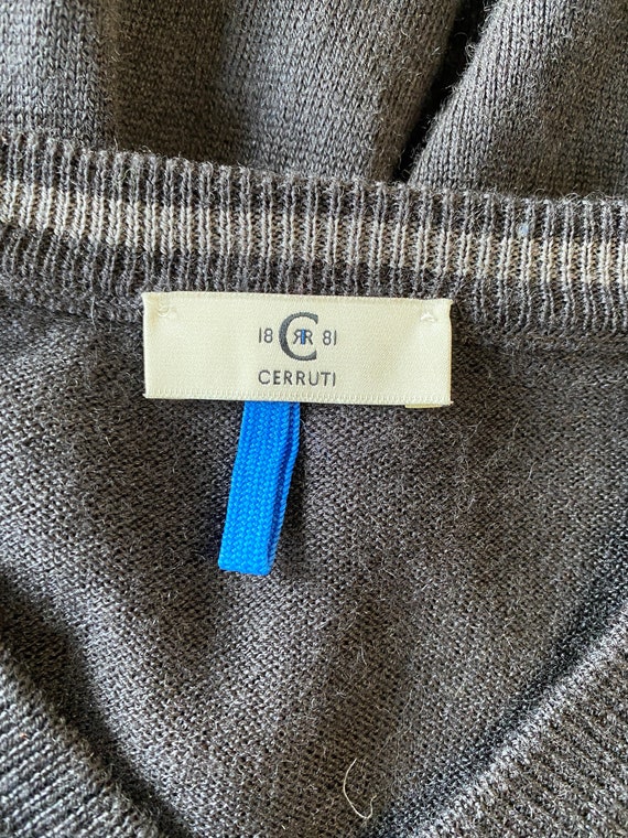 Cerruti 1881 100% Pure New Wool V Neck Jumper. FREE U… - Gem
