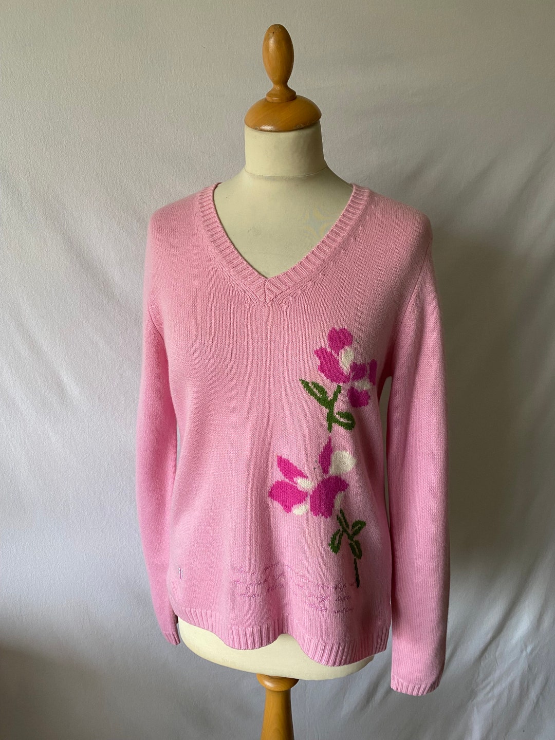Masters Golf Fashion 100% Pure Cashmere V Neck Sweater. FREE UK POST - Etsy
