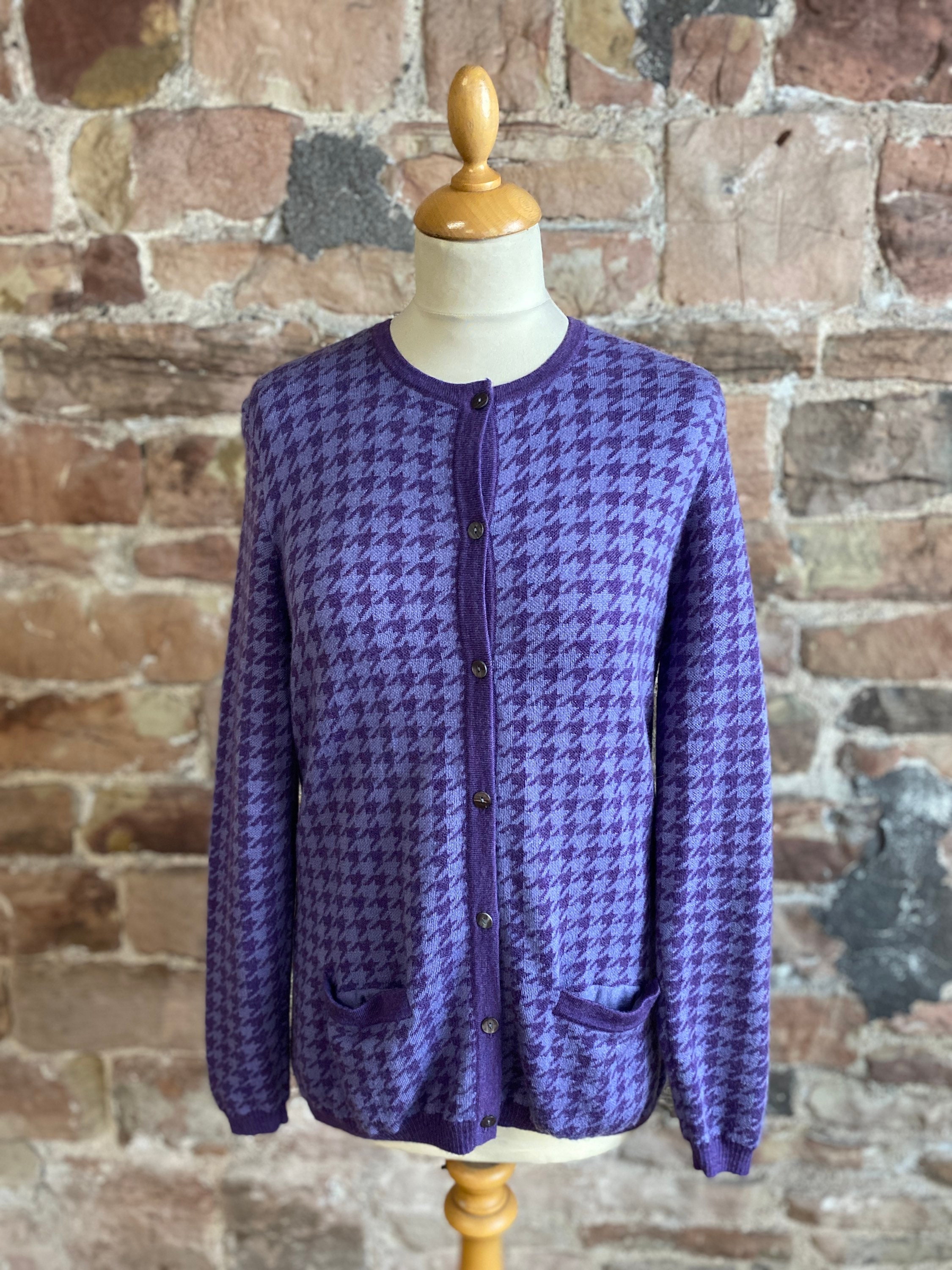 Cotswold Collections 100% Pure Merino Wool Cardigan With - Etsy