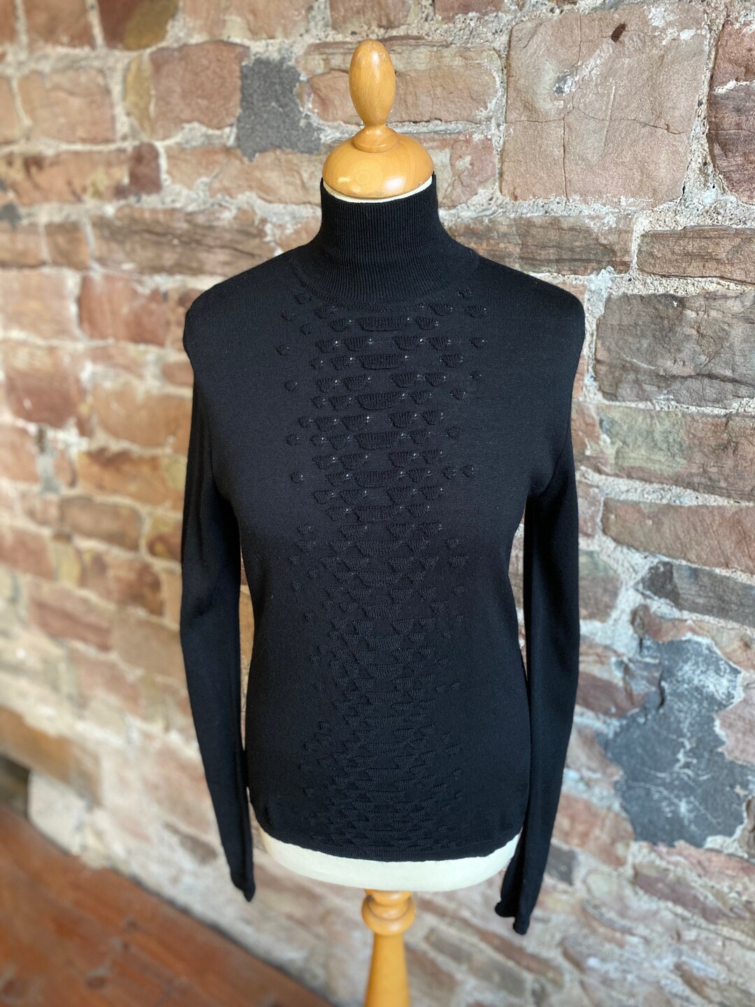 SUD Par Faycal Amor 100% Pure Virgin Wool High Neck Sweater. FREE Uk ...