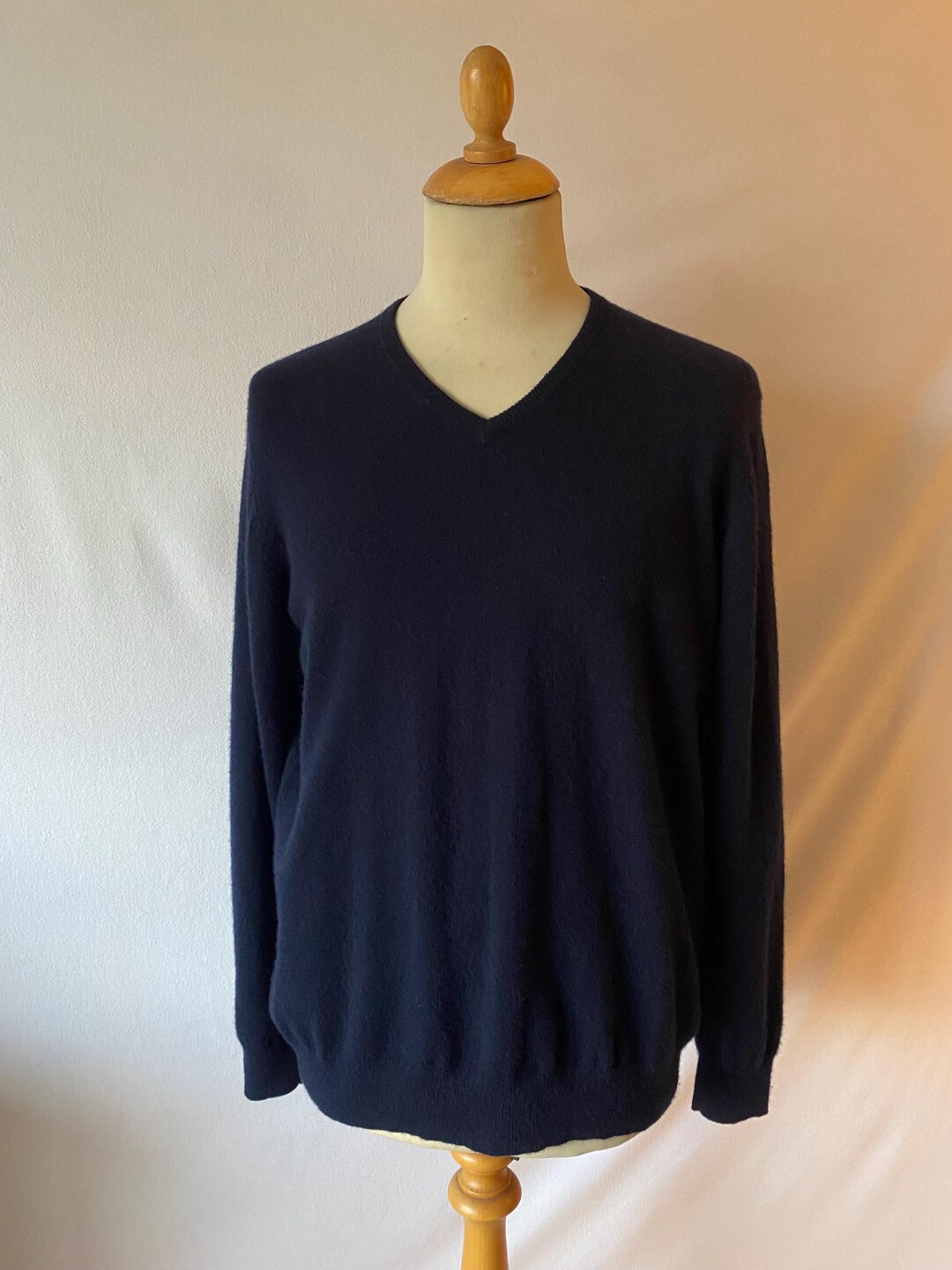 M&S Autograph 100% Pure Cashmere V Neck Sweater. FREE UK POST - Etsy