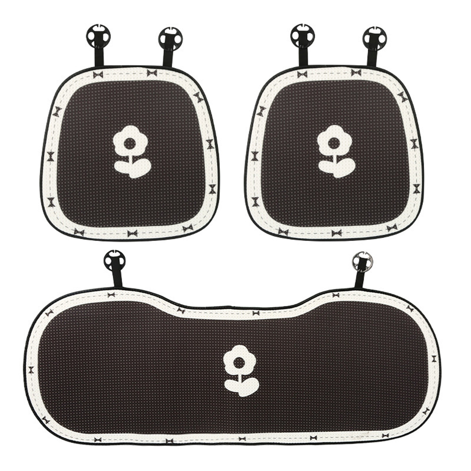 Flower Car Seat Cover Breathable Car Cushion Floral Seat Pad Car