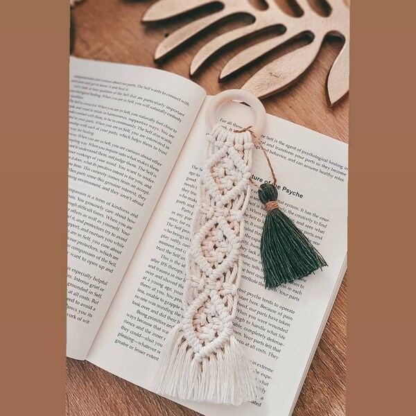 Macrame Bookmarks - Etsy