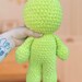 Alieo the Friendly Alien Crochet Pattern, Alien Crochet Pattern, Alien ...