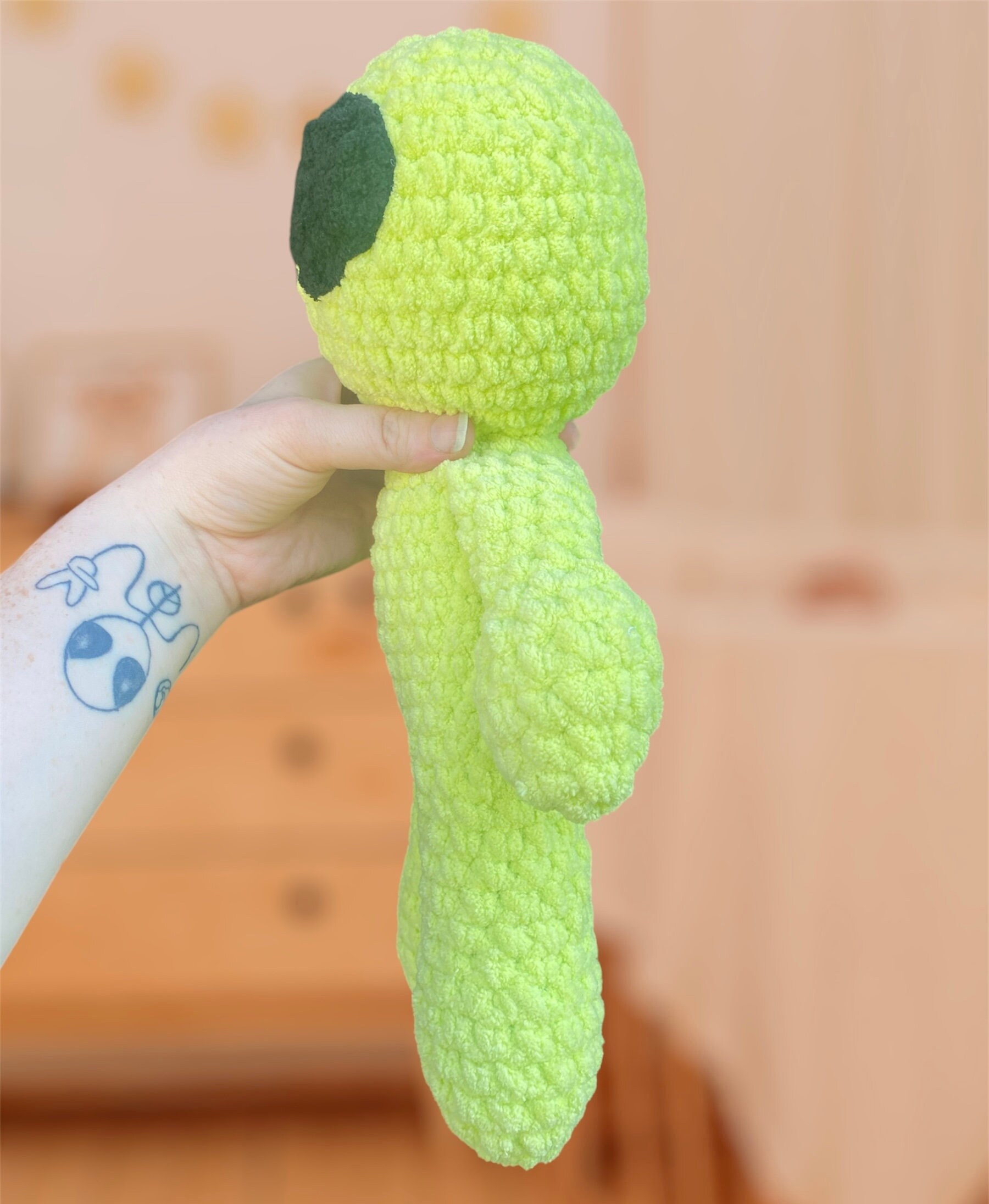 Alieo the Friendly Alien Crochet Pattern, Alien Crochet Pattern, Alien ...