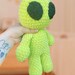 Alieo the Friendly Alien Crochet Pattern, Alien Crochet Pattern, Alien ...