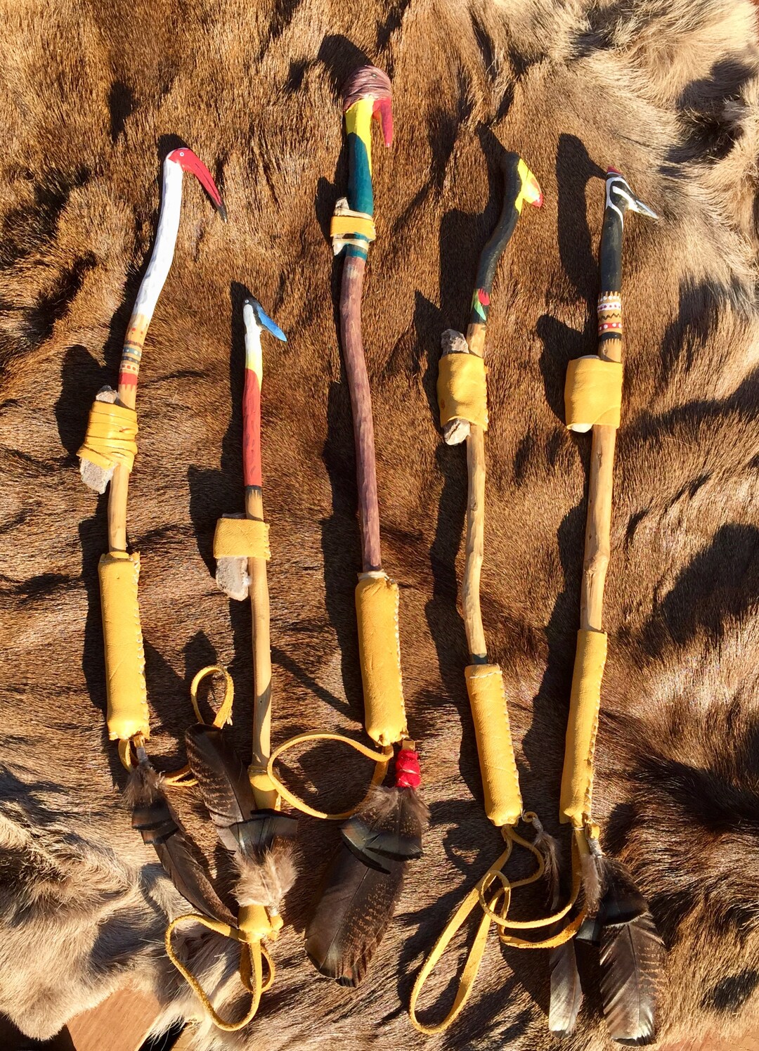 Hand-painted Atlatl Dart Throwers - Etsy