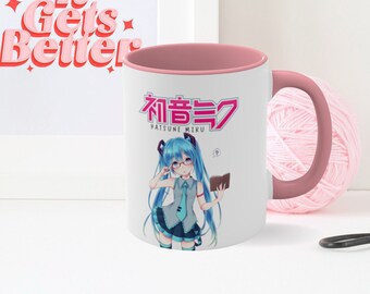 Miku Hatsune Coffee Cup - Etsy