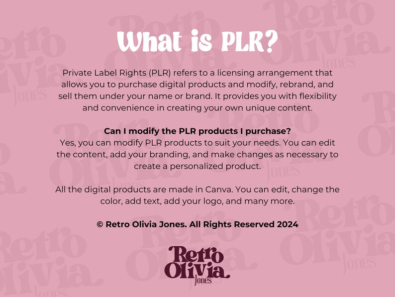 PLR Instagram Post Templates Bundle, Social Media Templates to Resell ...