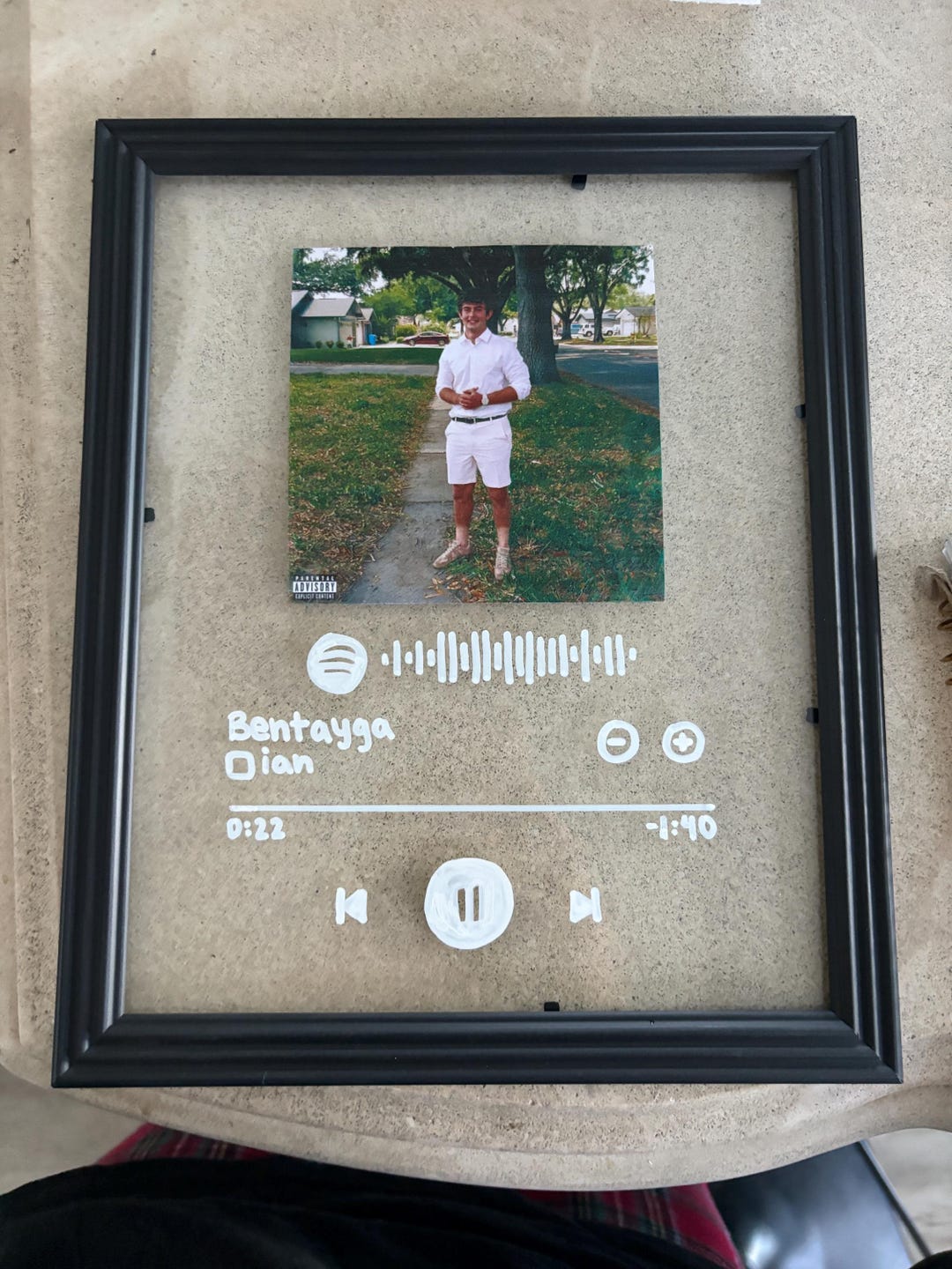 Spotify Album Glass Cover - Etsy