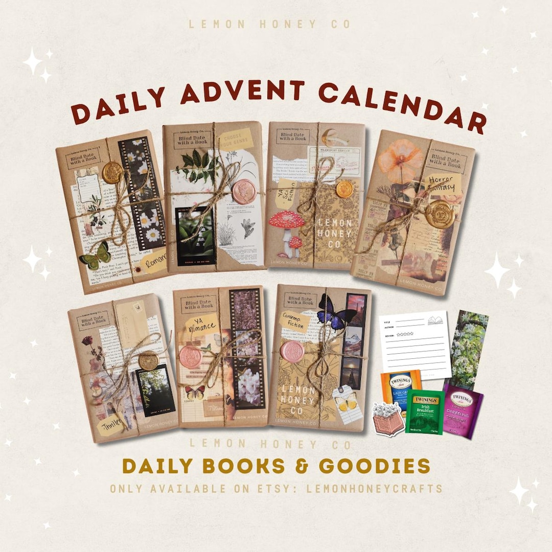Daily Book Advent Calendar / Subscription Box: Blind Date With A Book ...