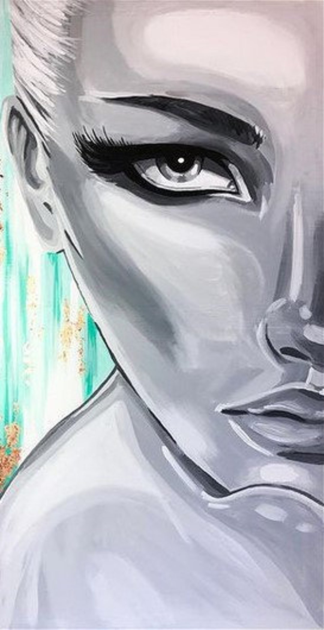 Limited Edition Minted NFT Token Girl collectible Pop Art & Graffity ...