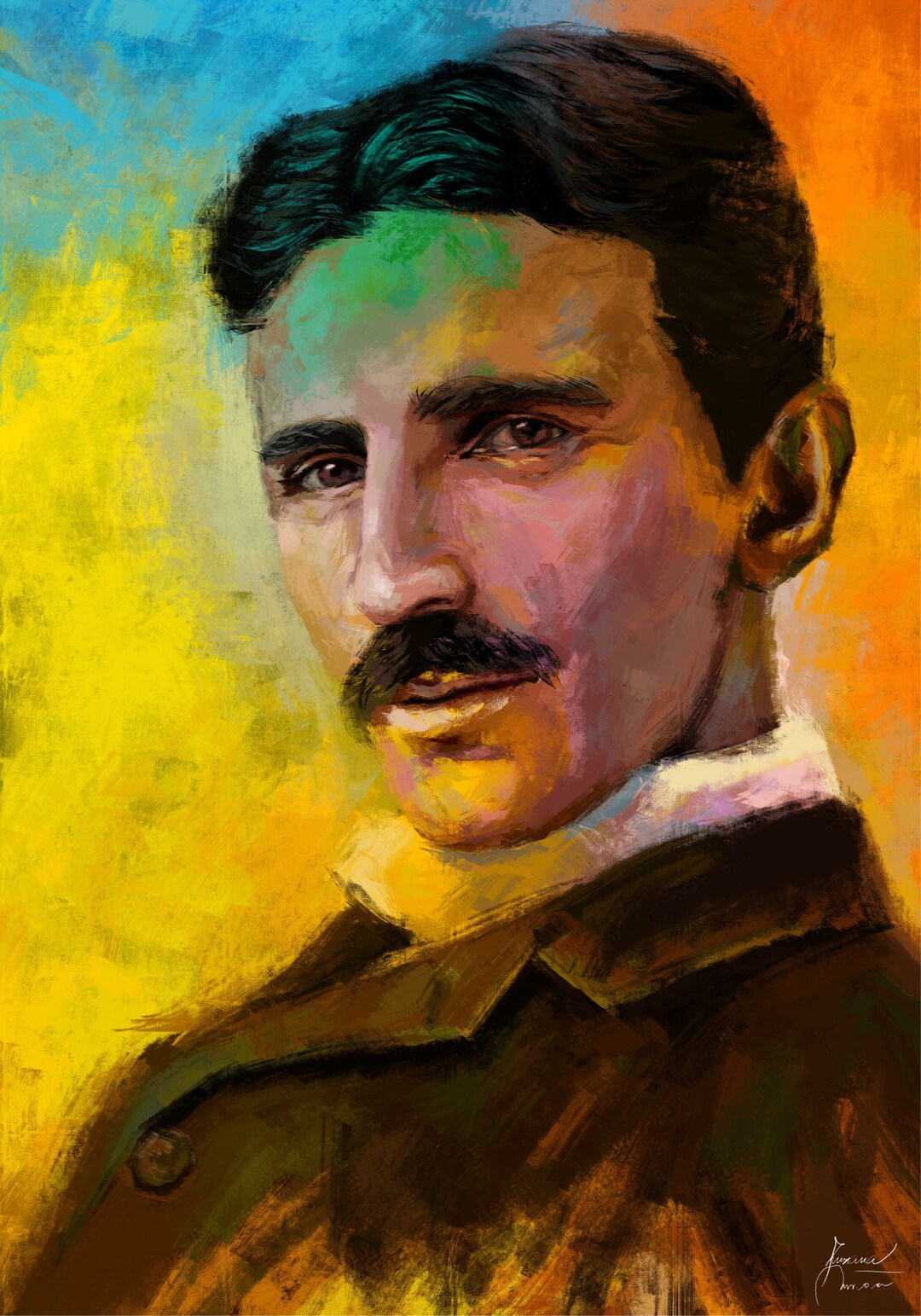 Limited Edition NFT Token – Nikola Tesla – Minted - Collectible – Pop ...