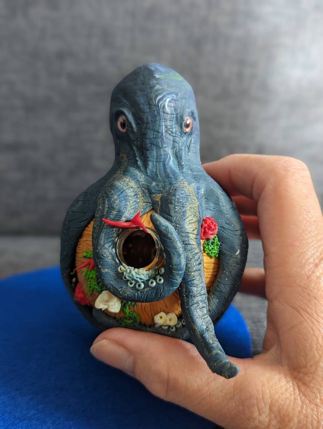 Octopus Swamp Sea Ocean Diffuser Ornament Handcrafted Quirky Creature ...