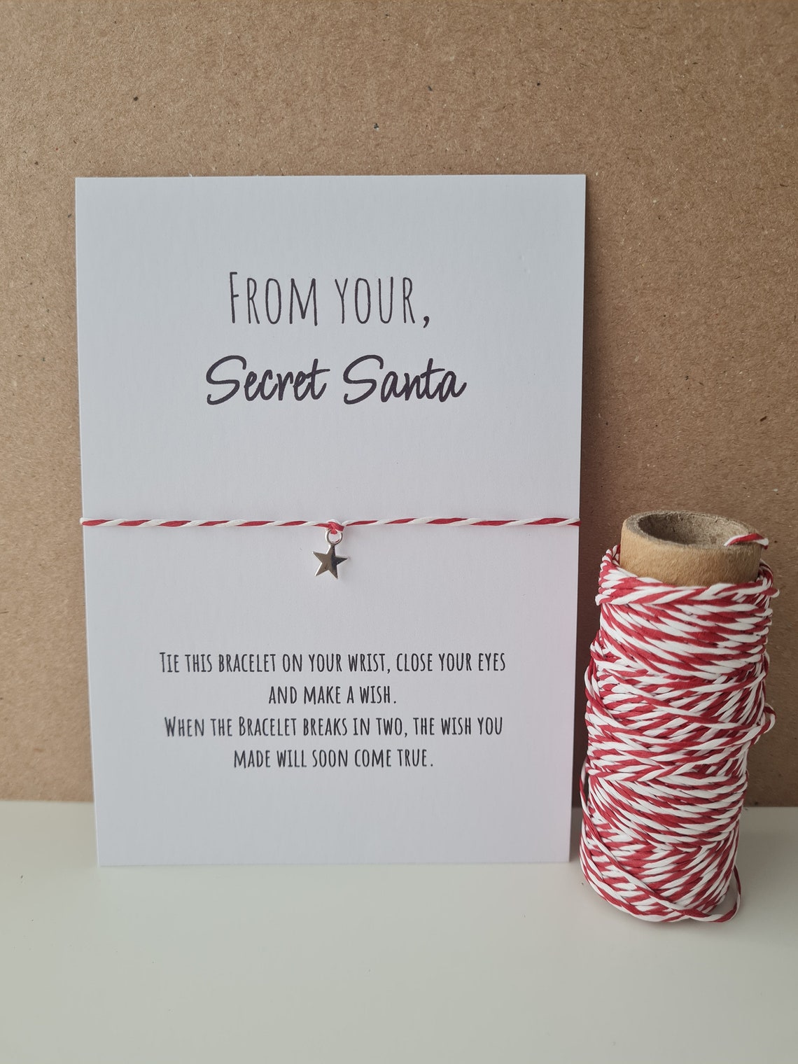 Secret Santa From Your Secret Santa Wish Bracelet Thoughtful Gift ...