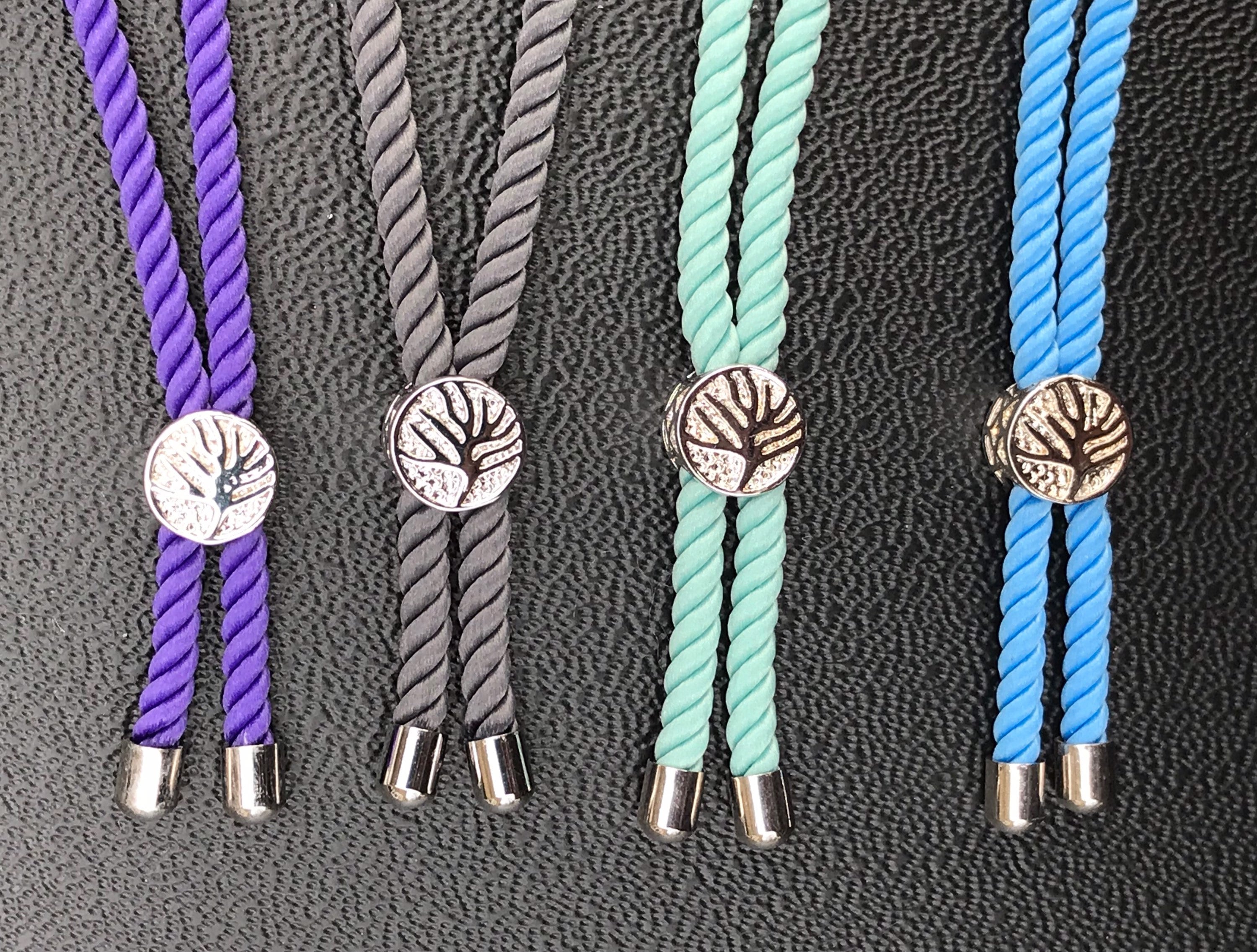 Woven Cord Star Bracelets Stacker Bracelets Adjustable Woven - Etsy