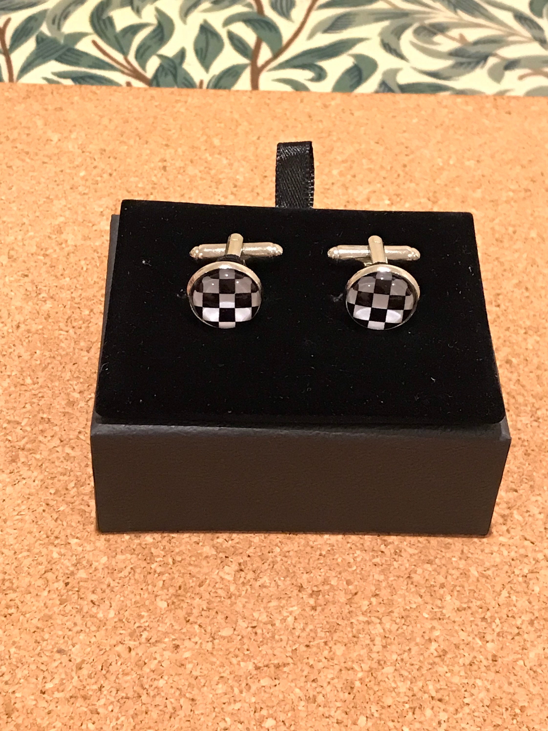 Chequered Flag Jewellery, Chequered Cufflinks, Cufflinks, Motorsport ...