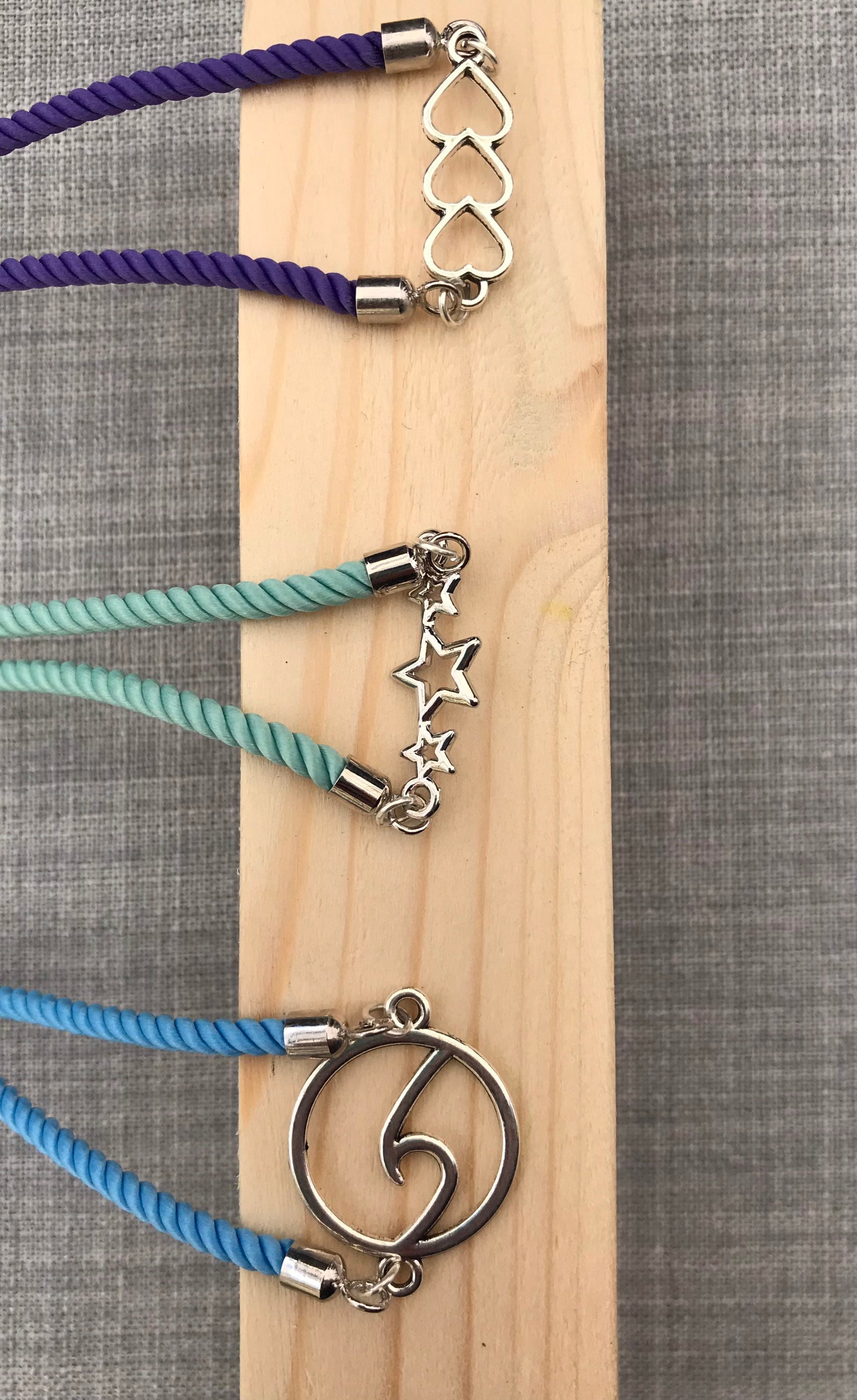 Woven Cord Star Bracelets Stacker Bracelets Adjustable Woven - Etsy