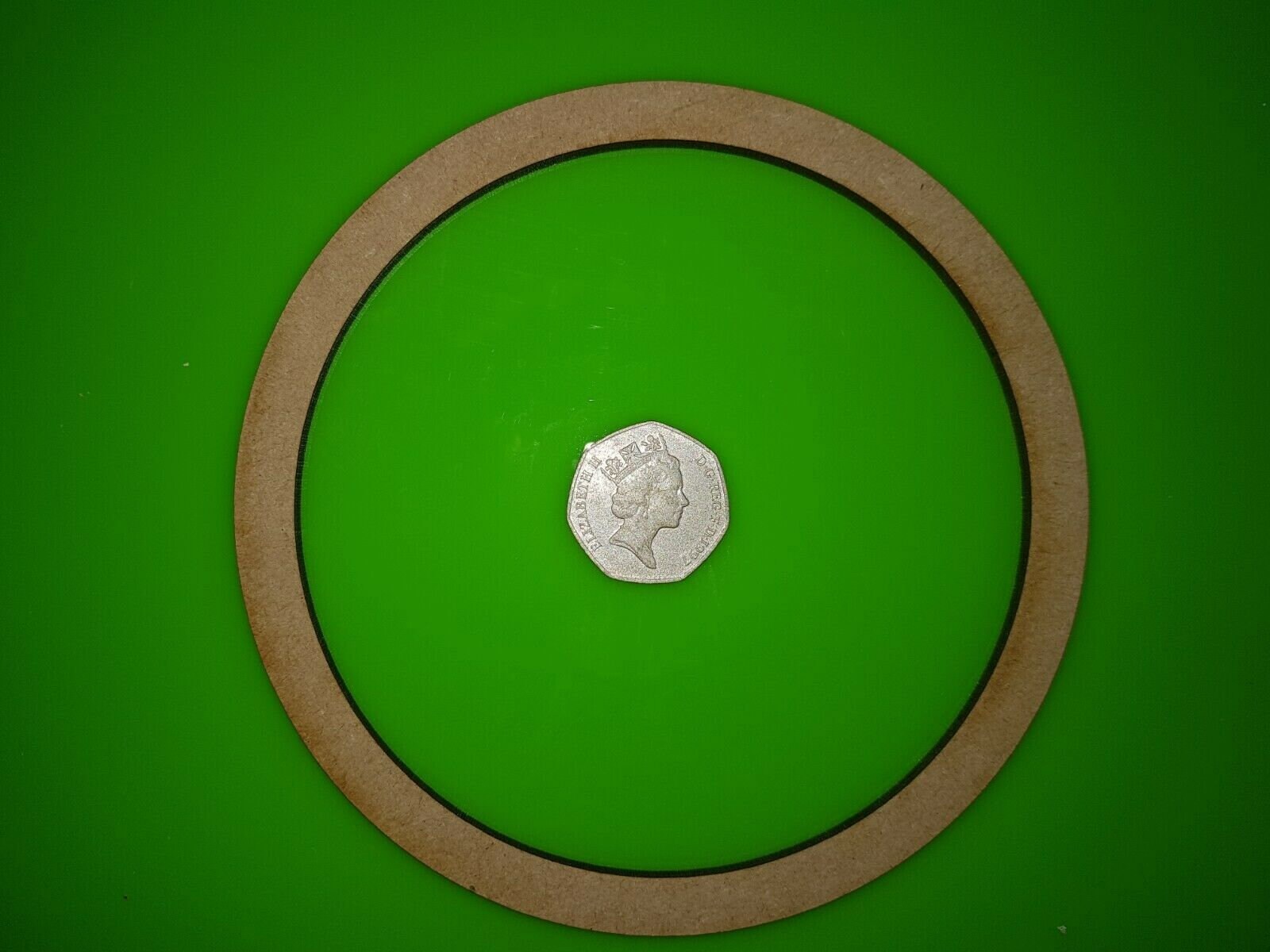 Wooden Mdf Rings Craft Shapes Blanks Tags Multiple Sizes & Quantities ...