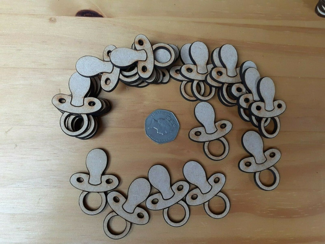 25x Mdf Wooden Dummy Craft Shapes Wood Diy Decoration Disc - Etsy