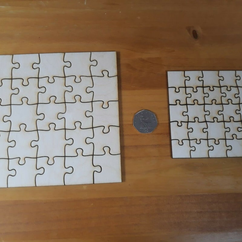 Blank Jigsaw Puzzles - Etsy