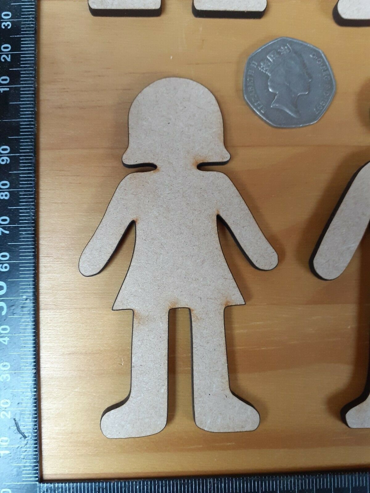 8x 100mm People Shapes 3mm - Mdf Shapes Craft Tag Blanks - Etsy