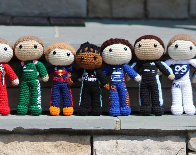Custom Crochet Formula 1 Drivers - Etsy