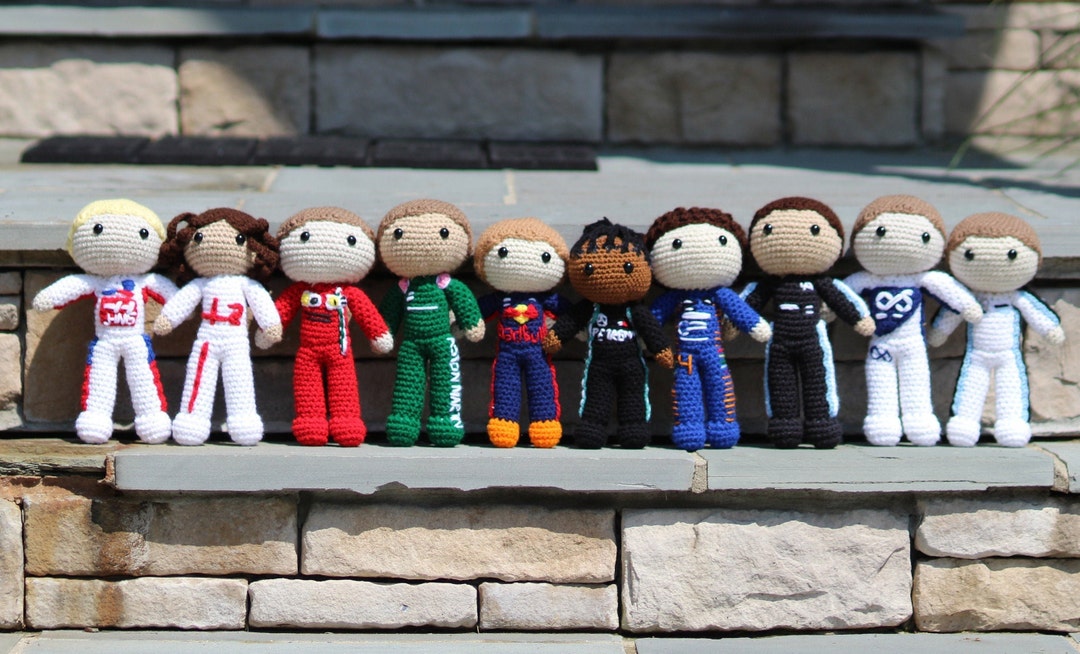 Custom Crochet Formula 1 Drivers - Etsy