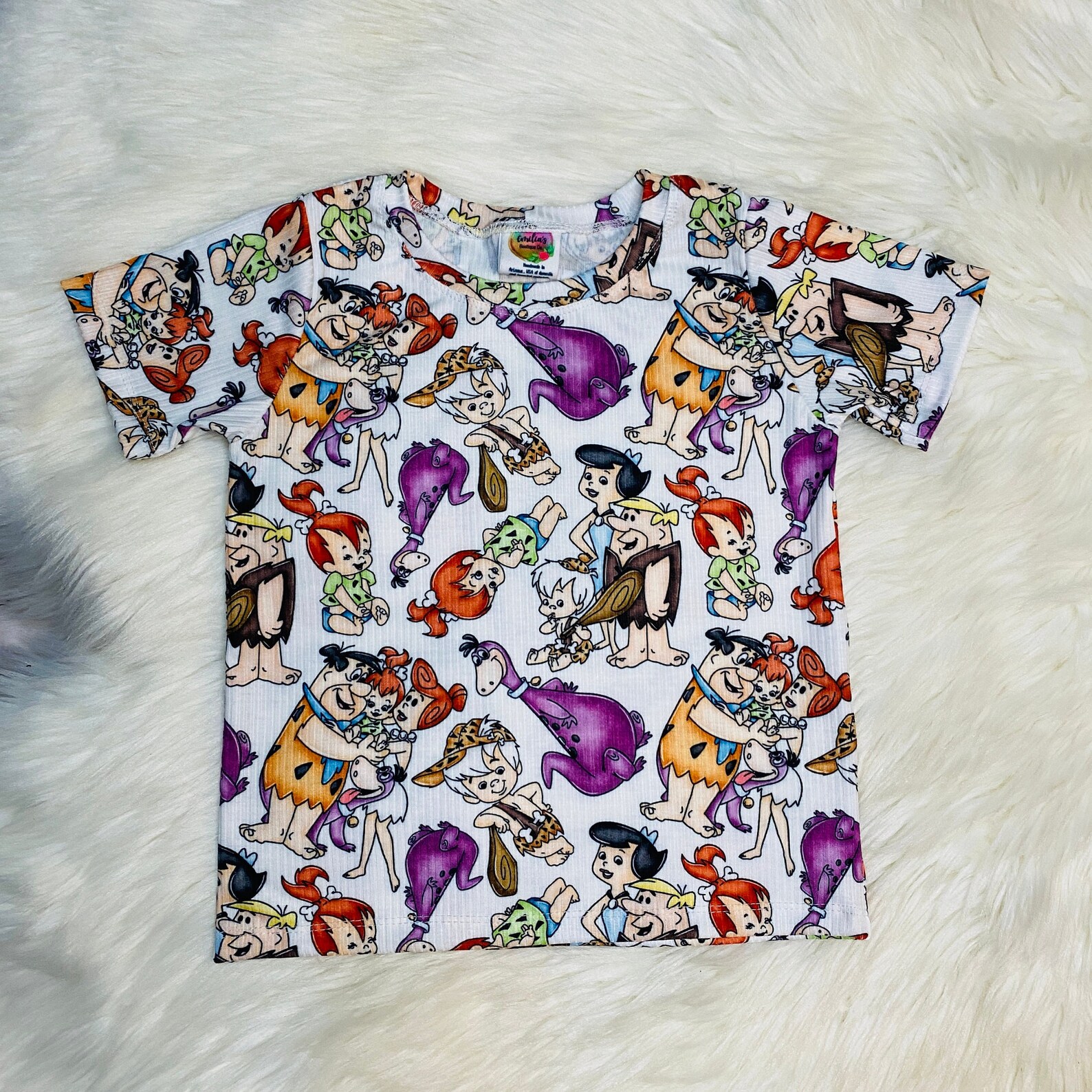 Rock Cartoon Family Tshirt and Shorts Set|leotard|peplum|halter|sweater ...