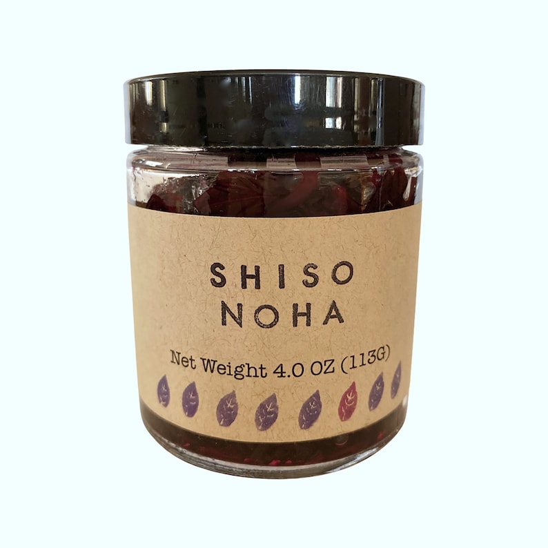 Shiso No Ha (fermented Red Perilla Herb) - Etsy