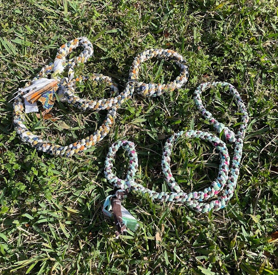 Tug Leashes, Slip Through Leash, Fabric Leashes, Macramé Leashes ...