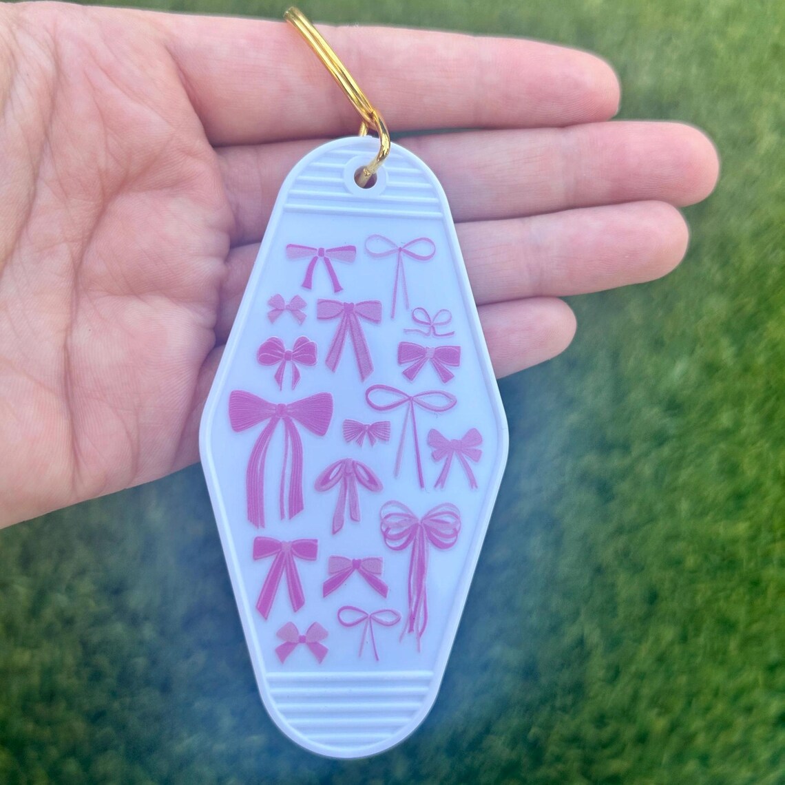 Handmade Aesthetic Motel Keychains | Y2K Cherry, Bow, Daisy & Smile ...