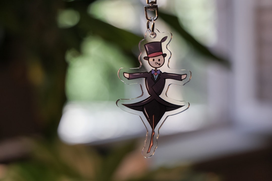 Howl's Moving Castle Inspired Turnip Fan Art Cute Acrylic Keychain - Etsy